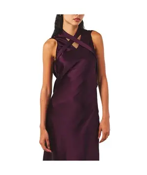 Off-White Sleeveless Maxi Dress