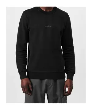 Stone Island Crewneck Sweatshirt With Logo Detail