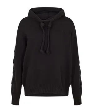 Off-White Hooded Knit Sweater