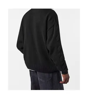 Off-White Hooded Knit Sweater