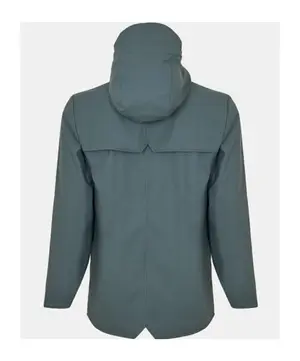 Rains Long-sleeved Hooded Raincoat - Green