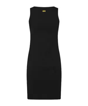 Barbour Sleeveless Round Neck Ribbed Dress