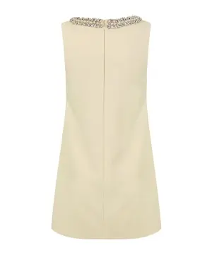 SELF-PORTRAIT Embellished Bow Mini Dress