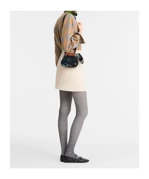 Longchamp Mesh Crossbody Bag