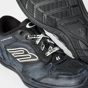 Balenciaga Distressed Low-top Sneakers
