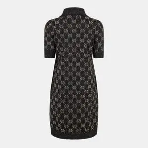 Gucci Gg Jacquard Cotton Dress
