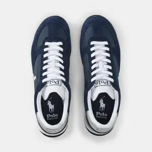 Polo Ralph Lauren Suede And Nylon Sneakers