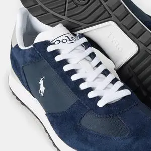 Polo Ralph Lauren Suede And Nylon Sneakers