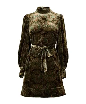 Barbour X Farm Rio Ana Clara Mini Dress