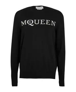 Alexander McQueen Crew Sweater - Black