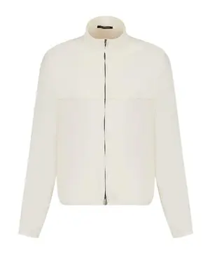 Emporio Armani Stand Collar Zip-up Jacket