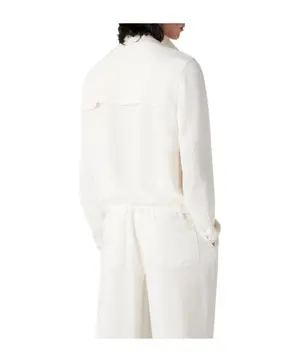 Emporio Armani Stand Collar Zip-up Jacket