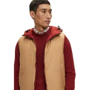 Hugo Boss Deep Quilted Hooded Gilet