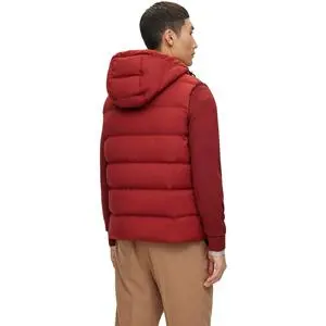Hugo Boss Deep Quilted Hooded Gilet