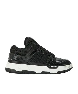 Amiri Low-top Sneakers With Crocodile Pattern Splicing