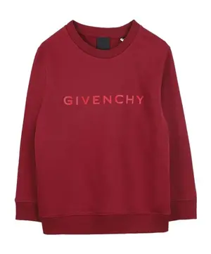 Givenchy Logo Crewneck Sweatshirt - Red
