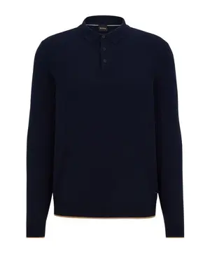 Hugo Boss Knit Polo Sweater