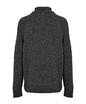 Hugo Boss Versatile Casual Turtleneck Sweater - Black