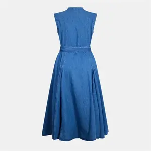 Ralph Lauren Denim Shirt Dress With Waist Tie