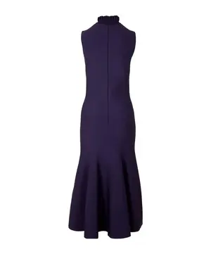 Alexander McQueen Lace Midi A-line Dress