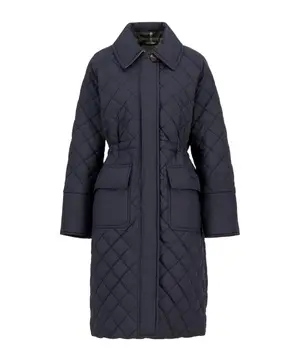 Barbour Long-sleeved Quilted Jacket - Black