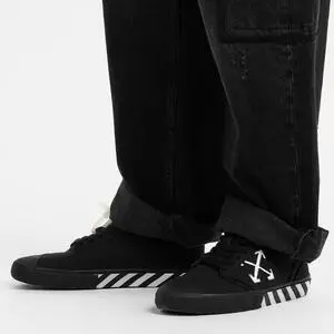 Off-White Low-top Canvas Sneakers With Signature Branding