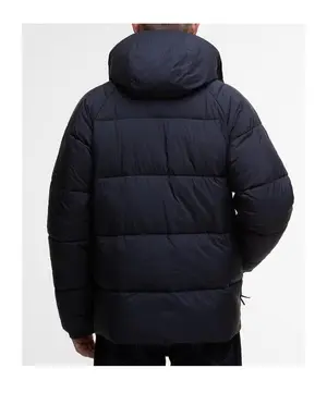 Barbour Long-sleeved Hooded Quilted Jacket