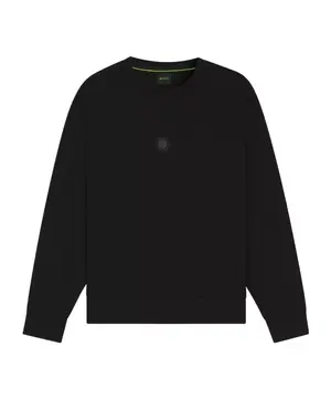 Hugo Boss Logo Crewneck Jumper - Black