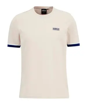 Barbour Evan Tipped T-shirt - Cal White