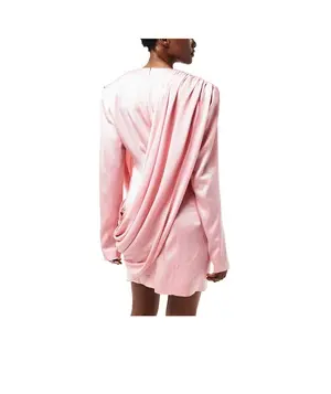 Stella McCartney Long Sleeve Draped Dress