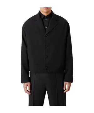 Emporio Armani Cropped Blazer Cardigan