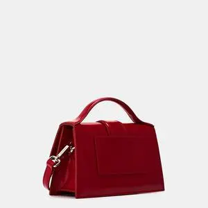 Jacquemus Leather Mini Bag - Red