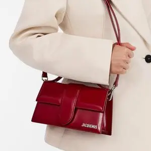 Jacquemus Leather Mini Bag - Red
