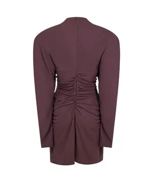 Stella McCartney Long-sleeve High-neck Dress