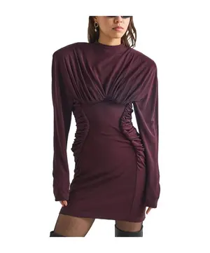 Stella McCartney Long-sleeve High-neck Dress