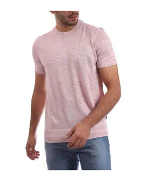 Hugo Boss Linen-blend T-shirt
