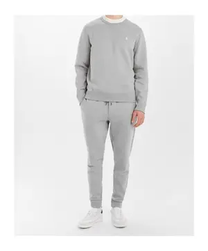 Polo Ralph Lauren Crew Neck Sweatshirt With Embroidered Logo - Black