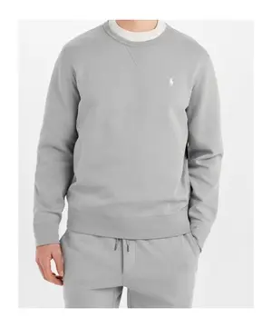 Polo Ralph Lauren Crew Neck Sweatshirt With Embroidered Logo - Black