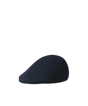 KANGOL Seamless Flat Cap - Black