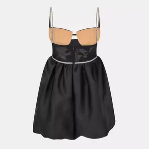 SELF-PORTRAIT Mini Halterneck Embellished Dress