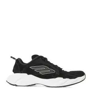 Balenciaga Suede And Mesh Chunky Sneakers - Black