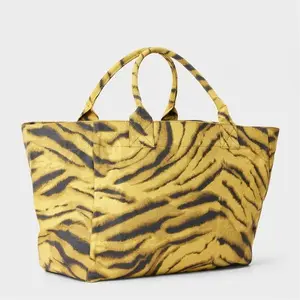 GANNI Xxl Logo Tote Bag