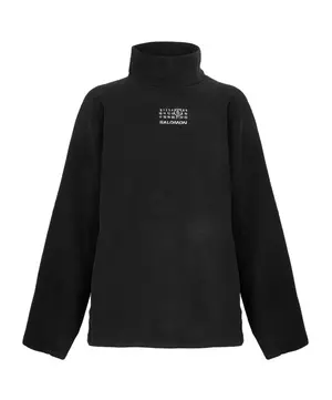MAISON MARGIELA High Neck Fleece Pullover