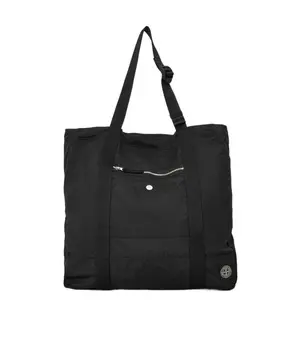 Stone Island Technical Tote Bag - Black
