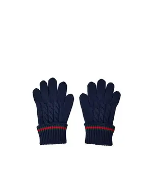 Gucci Logo Knitted Gloves - No