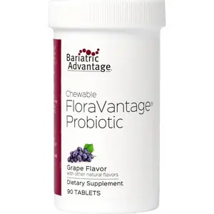 BARIATRIC ADVANTAGE Chewable Probiotic Supplement 10 Billion Cfus Digestive Support 90 Count - None