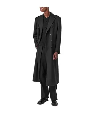 TOM FORD Double-breasted Long Wool Coat