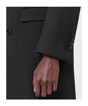 TOM FORD Double-breasted Long Wool Coat