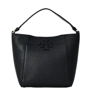 Tory Burch Solid-color Shoulder Bag - Black