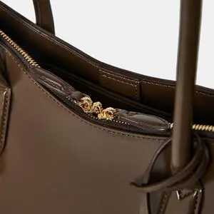 Stella McCartney Shiny Ryder Top Handle Bag